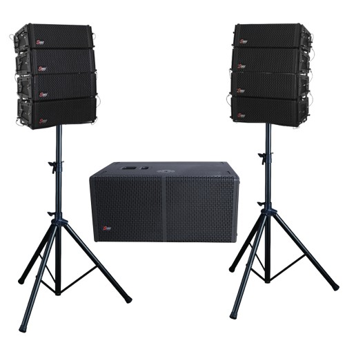 מערכת Mini Line Array דגם SEER Line Array Set-42 | רמקולים מוגברים ...